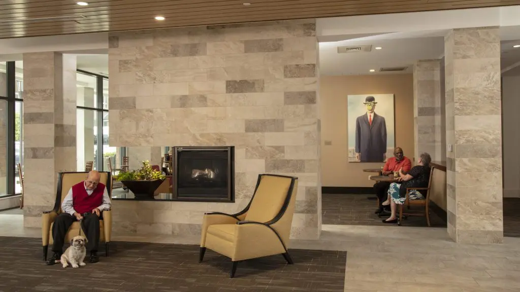 1 - Reception Area - Waterstone Senior Living